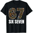 67 Six Seven Italian Brainrot Gen Alpha Slang Meme Humor Unisex T-Shirt ...