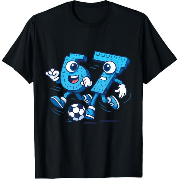 67 Six Seven Italian Brainrot Soccer 67 Meme Christmas T-Shirt ...