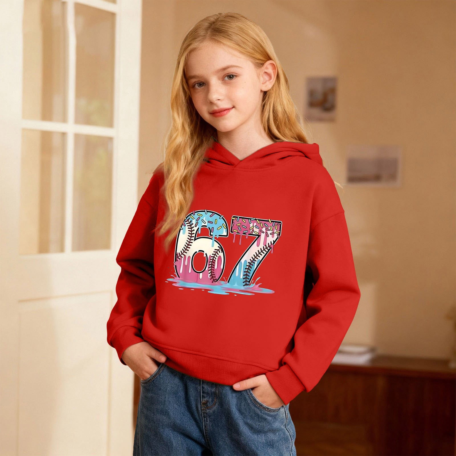 67 Six Seven Letter Hoodies Sweatshirts For Kids Hoodies Sweatshirts ...