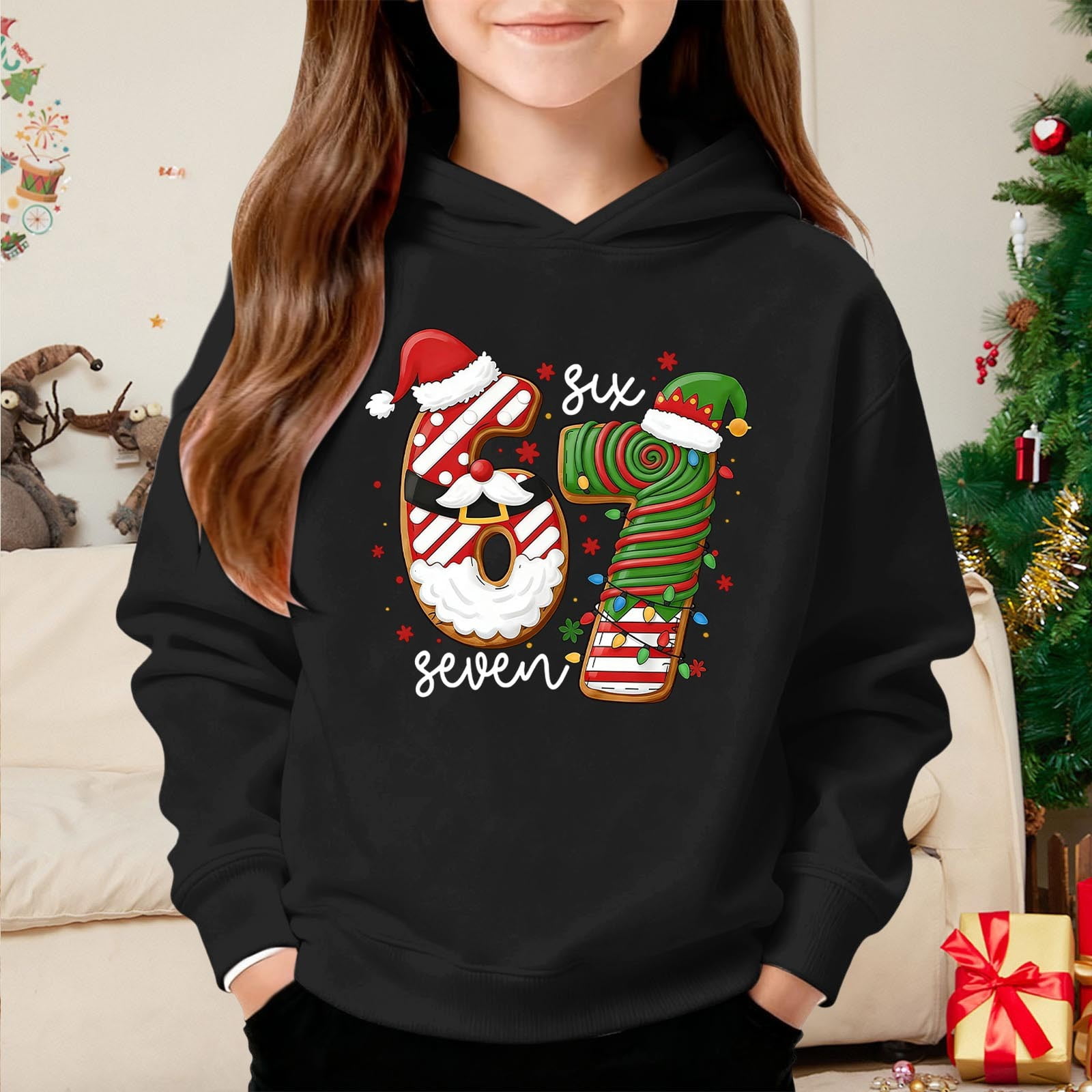 67 Six Seven Letter Hoodies Sweatshirts For Kids Hoodies Sweatshirts ...