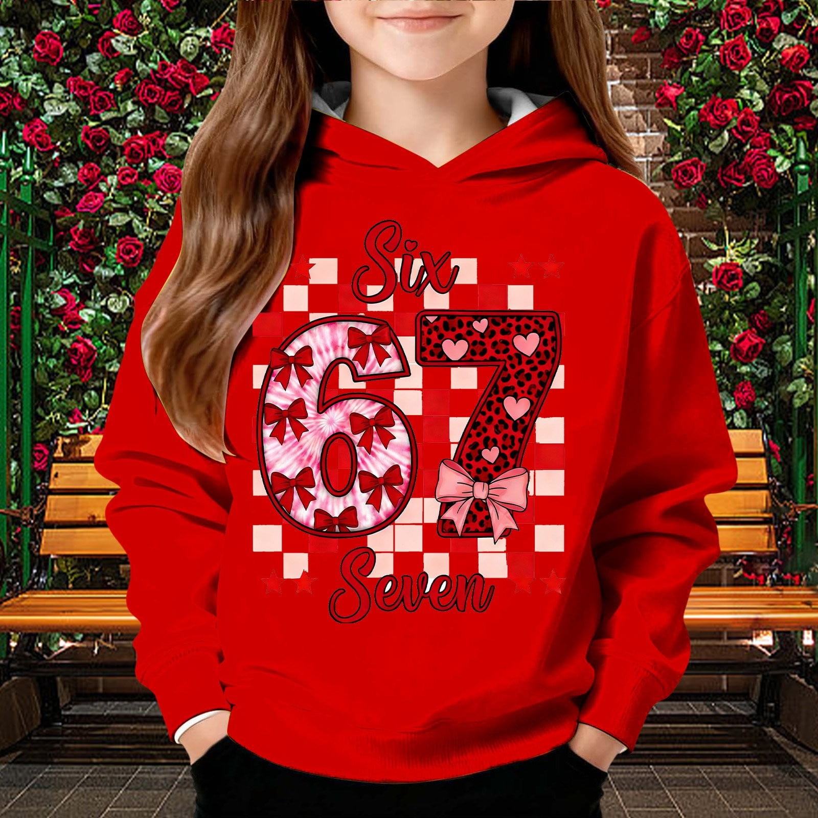 67 Six Seven Letter Hoodies Sweatshirts For Kids Hoodies Sweatshirts ...