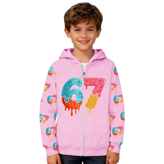 67 Six Seven Letter Hoodies Sweatshirts For Kids Hoodies Sweatshirts ...