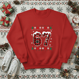 67 Six Seven Meme Brainrot Funny Cringe Humor Gen Alpha Sweatshirt, up ...