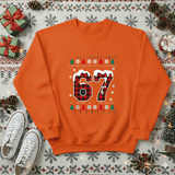 67 Six Seven Meme Brainrot Funny Cringe Humor Gen Alpha Sweatshirt, up ...