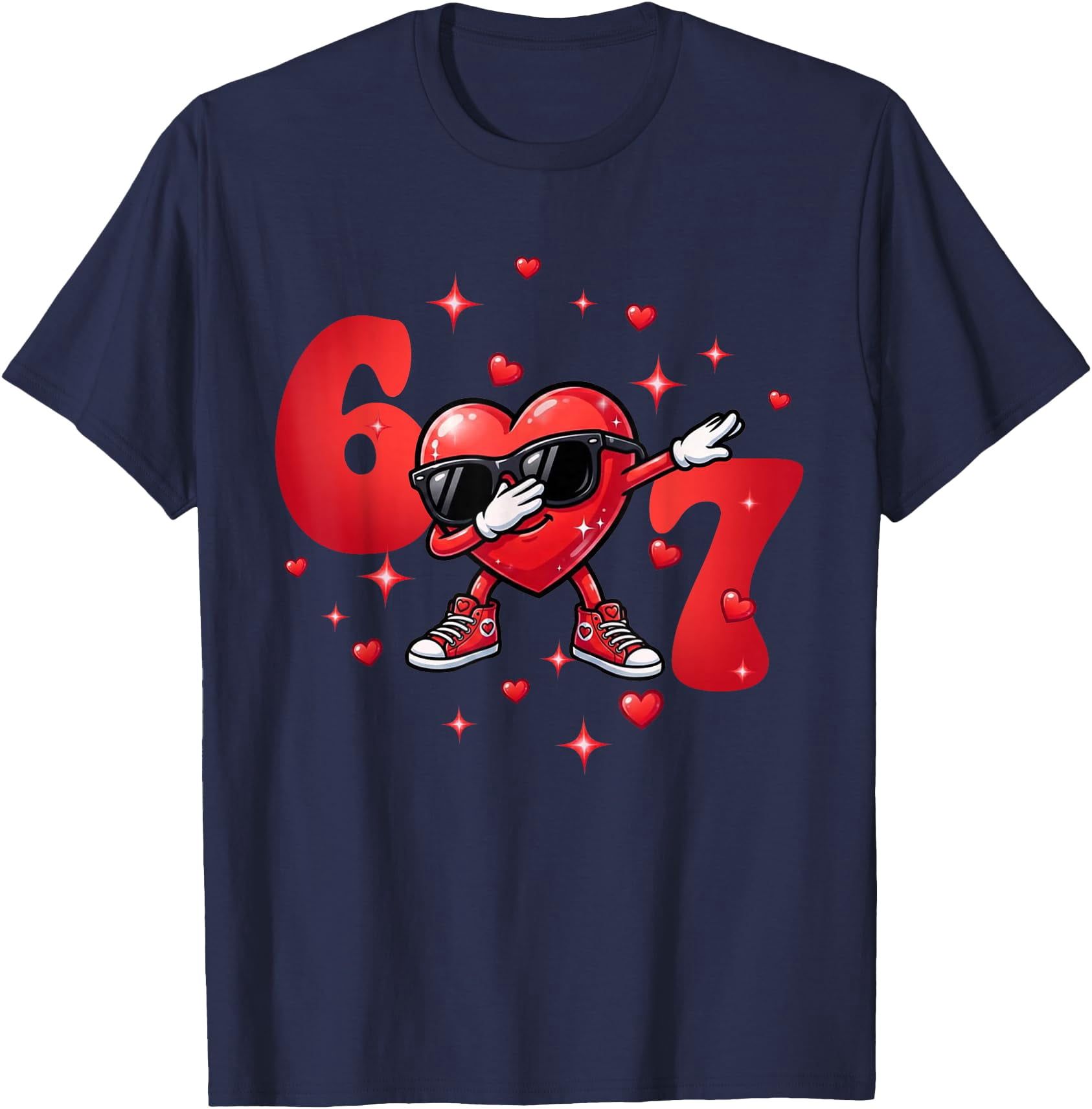 67 Six Seven Meme Cool 67 Valentine T-Shirt for Trendy Teens and Adults ...