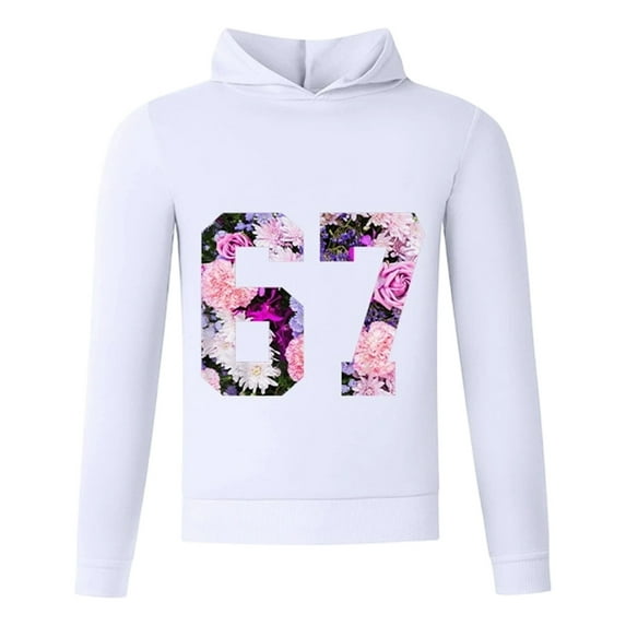 67 Six-Seven Meme Hoodies for Girls & Boys Classic Lightweight 6 7 Meme ...