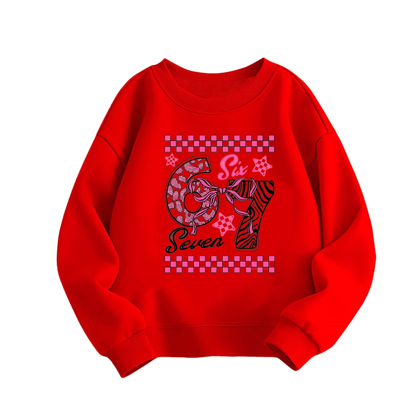 67 Six-Seven Meme Hoodies for Girls & Boys Preppy Ultra Comfort 6 7 ...