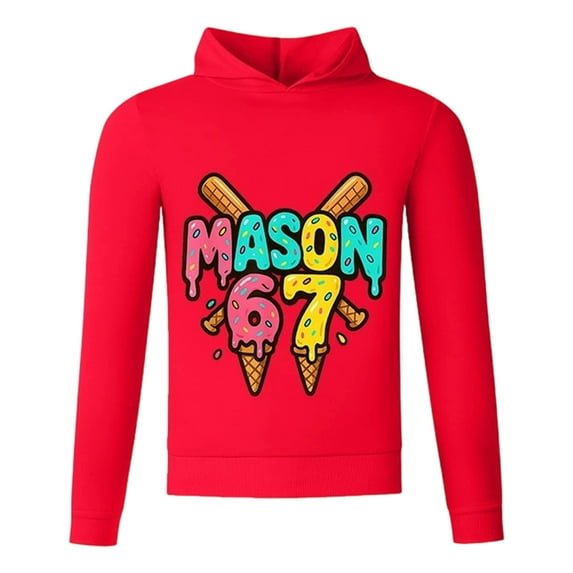 67 Six-Seven Meme Hoodies for Girls & Boys Trendy Soft Lightweight 6 7 ...