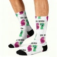 67 Six Seven Socks, Men's Socks, Christmas Six Seven Graphic Crew Socks ...