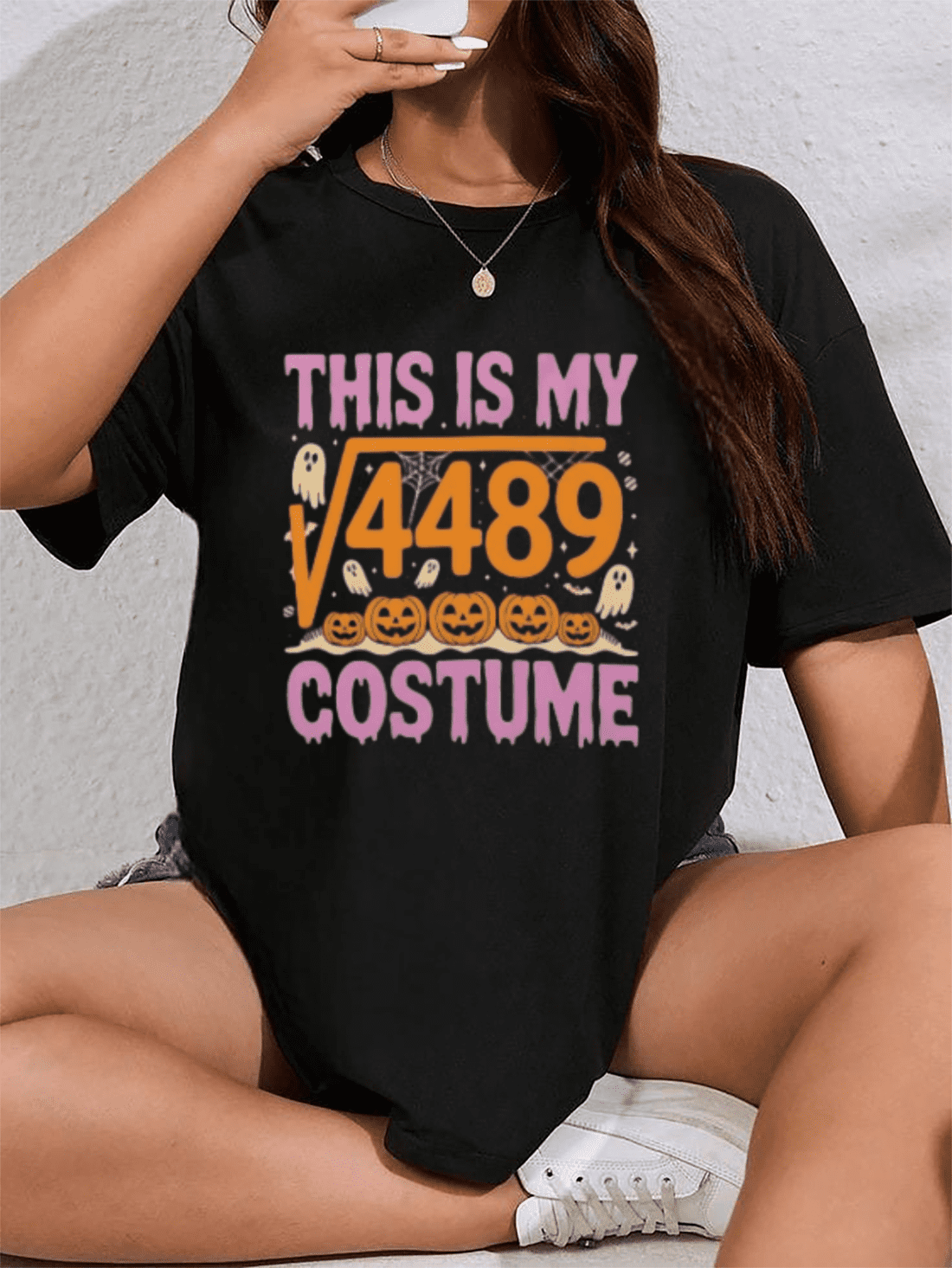 67 Six Seven Square Root 4489 Slang Halloween Math Meme Unisex T-Shirt ...