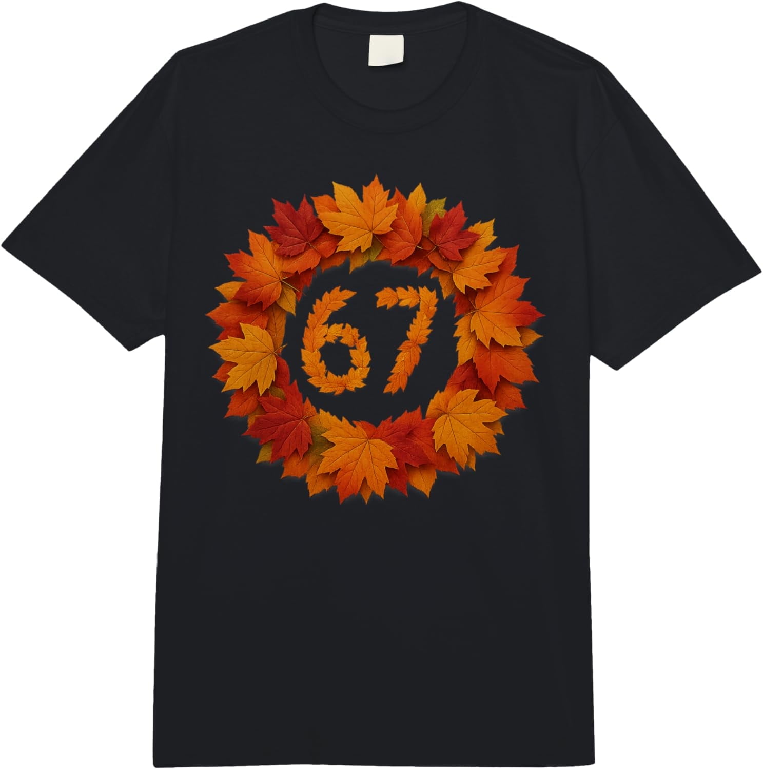 67 Six Seven Thanksgiving Autumn Retro Design Funny 6 7 Meme Comfort ...