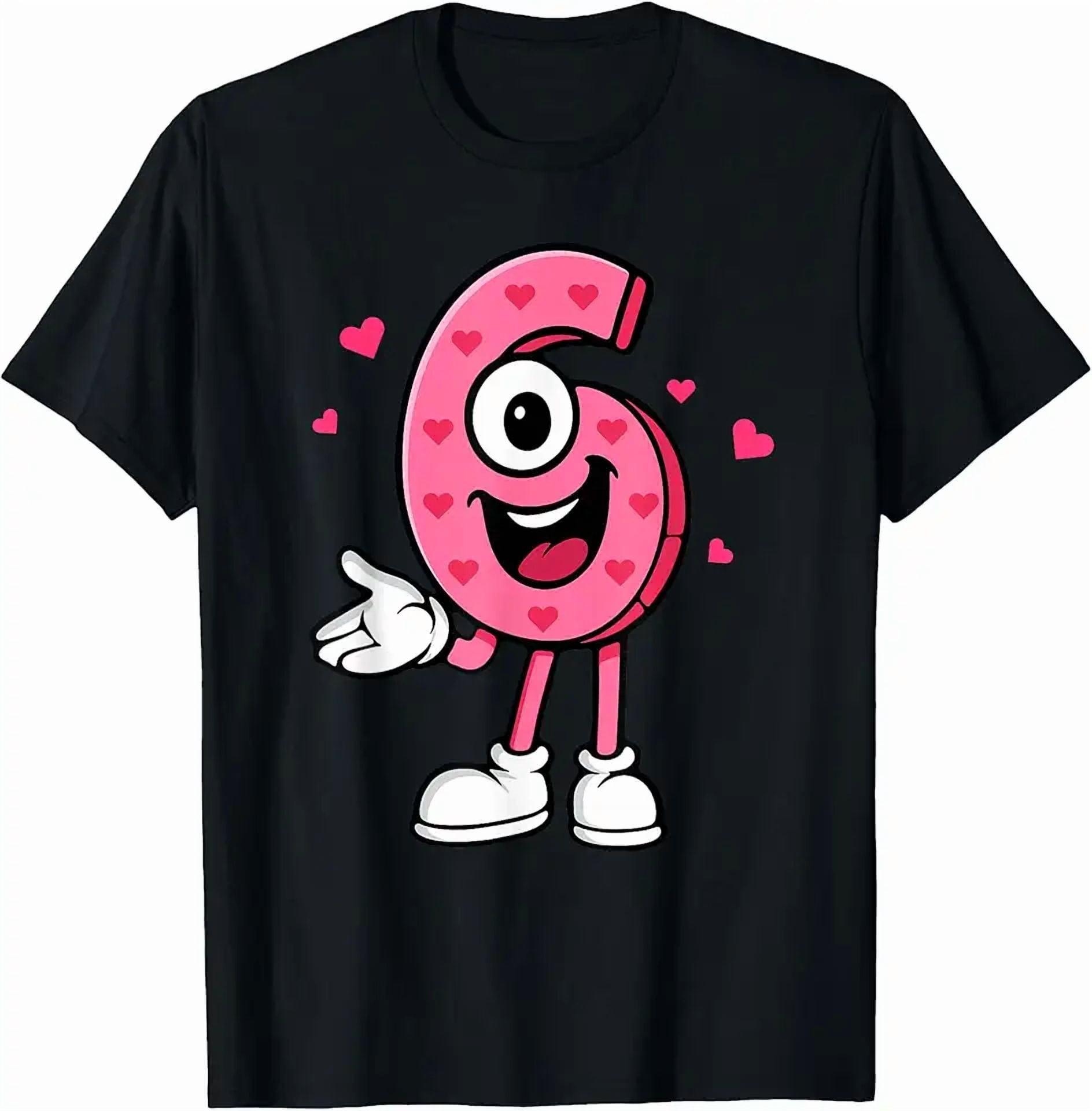 67 Six Seven for Kids Women Men Boys Girls Valentines Day T-Shirt ...