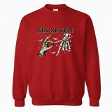 67 Skeleton Hands Funny Halloween Meme Trend Humor Sweatshirt up to ...