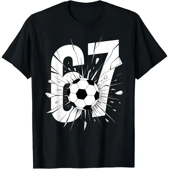 67 Soccer Six Seven 6 7 Meme 67 T-Shirt - Walmart.com