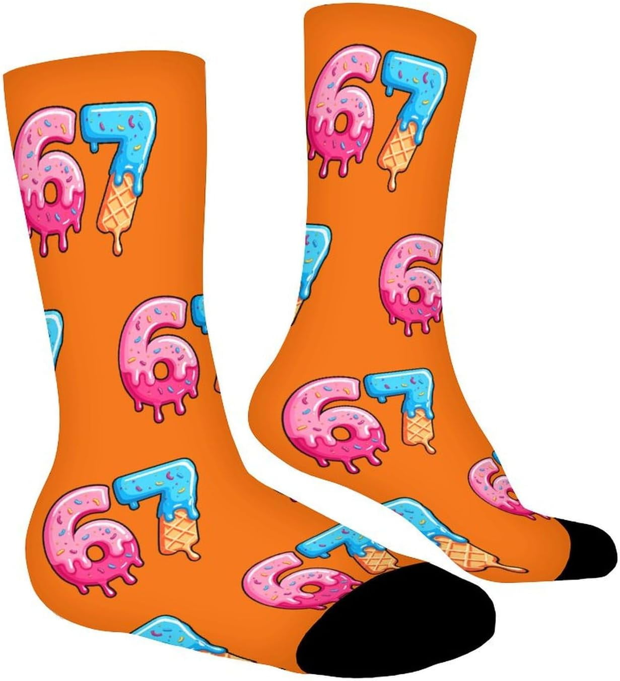 67 Socks Kids Christmas,67 Socks Ice Cream,6 7 Meme Novelty Six Seven ...