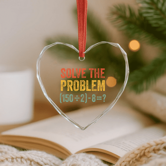 67 Solve The Problem Six Seven Math Joke Ornament Home Decoration ...