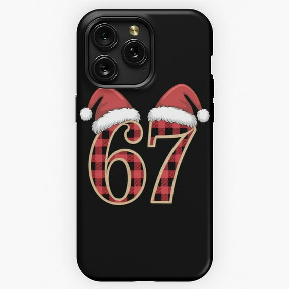 67 Squad Meme Ugly Sweater Gen Alpha Holiday iPhone Case 17 to 11 Pro ...