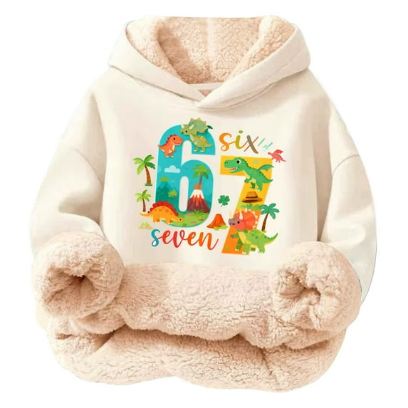 67 Sweatshirt Kids,Colorful Print Pocketless Design Vibrant Youth Fit ...