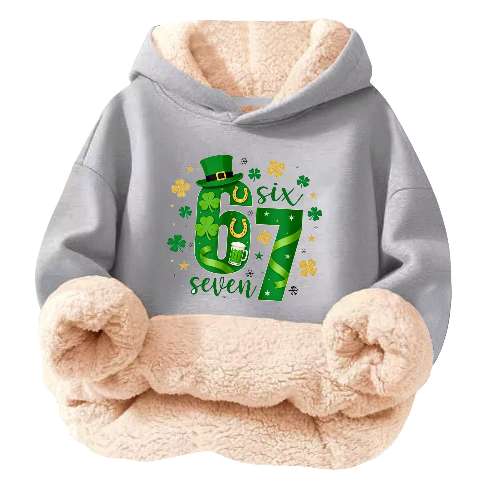 67 Sweatshirt Kids,Graphic Print Hoodie Colorful Cartoon Pullover Soft ...