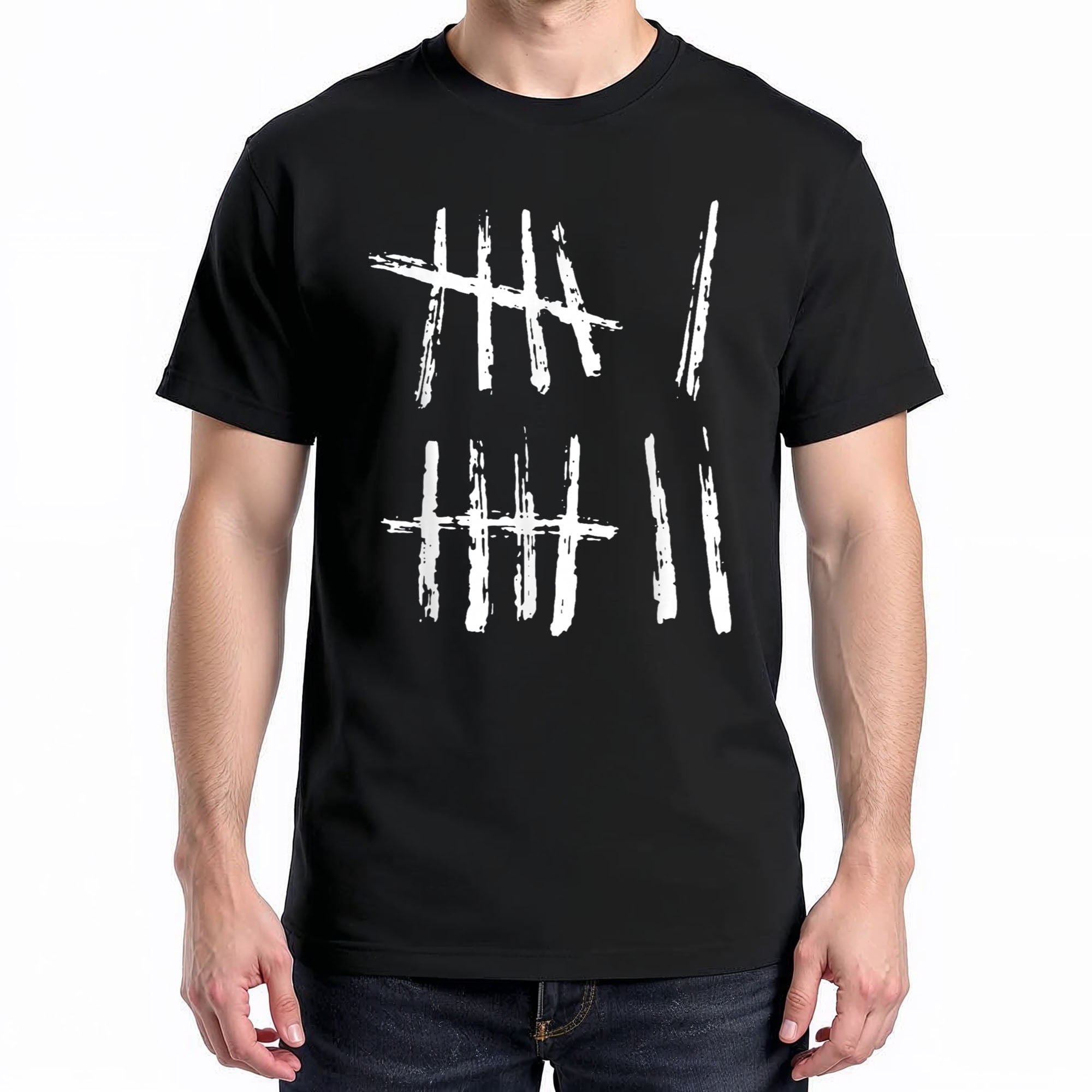 67 Tally Mark Six Seven 67 Meme T-Shirt – Number Humor – Unisex Casual ...