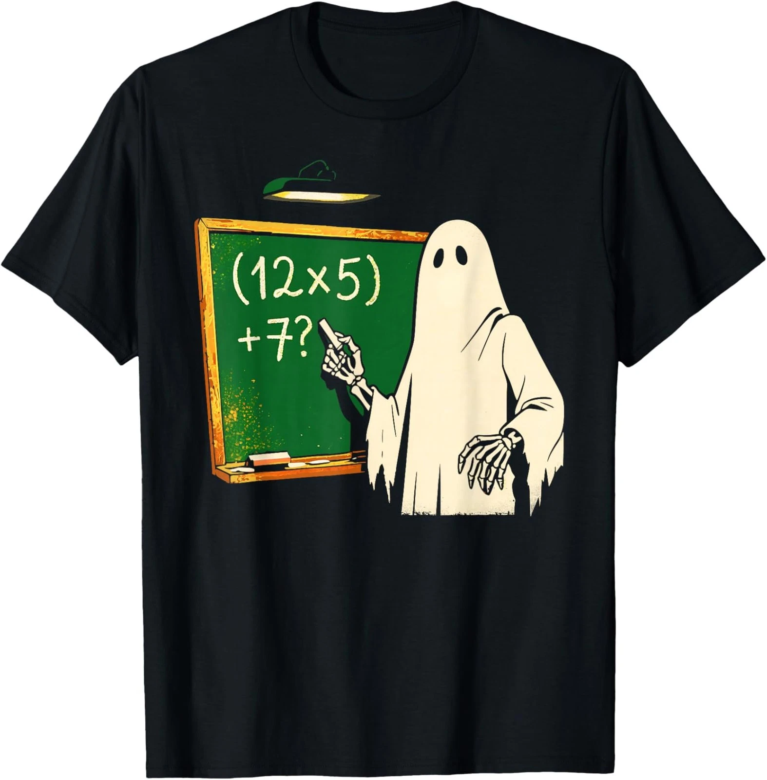 67 Teacher Halloween Ghost Six Seven Meme Brainrot Math Joke T-Shirt ...
