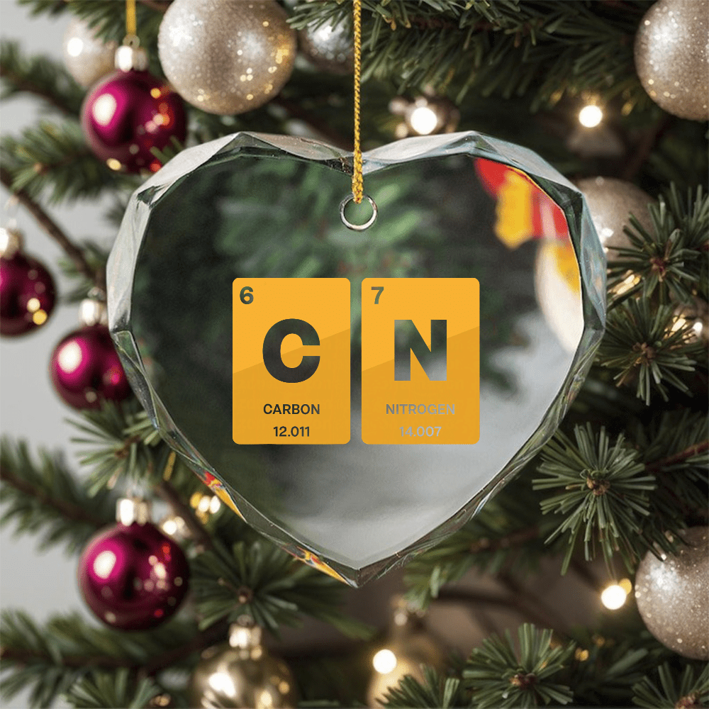 67 Teacher Science Periodic Table Retro Vintage (1) Ornament, Crystal ...