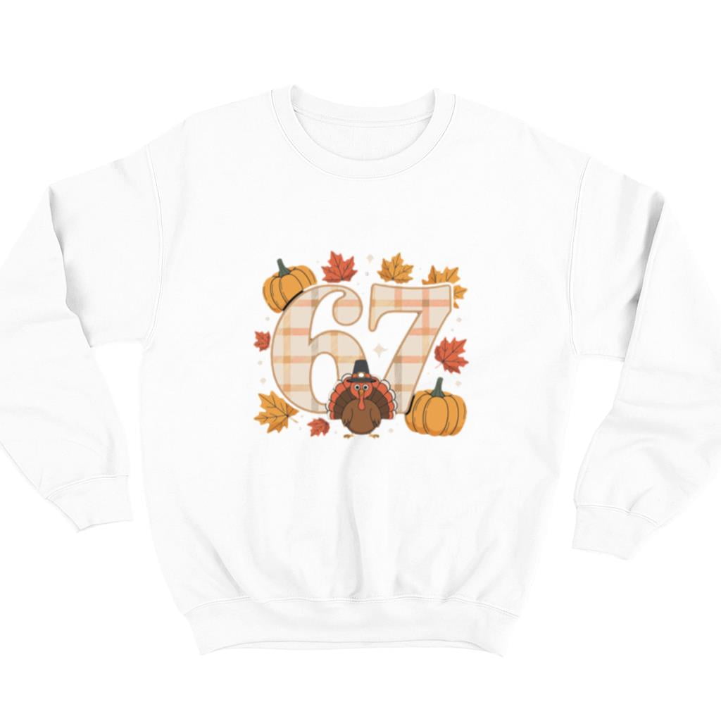 67 Thanksgiving Turkey Costume Six Seven Meme Themed Funny Graphic ...