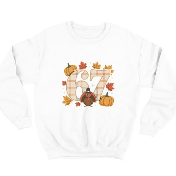 67 Thanksgiving Turkey Costume Six Seven Meme Themed Funny Graphic ...
