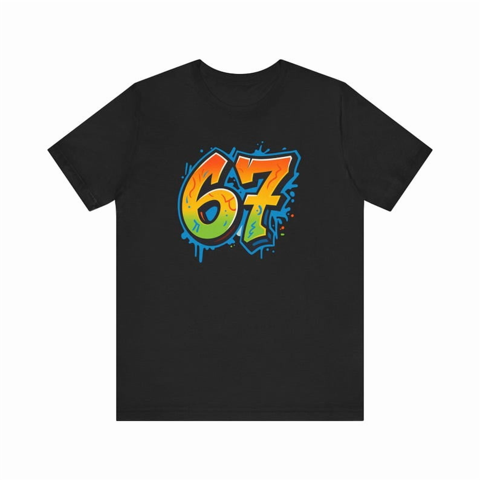 67 Trending Gen Z Graphic Tee, Viral Number Design Shirt, Christmas ...