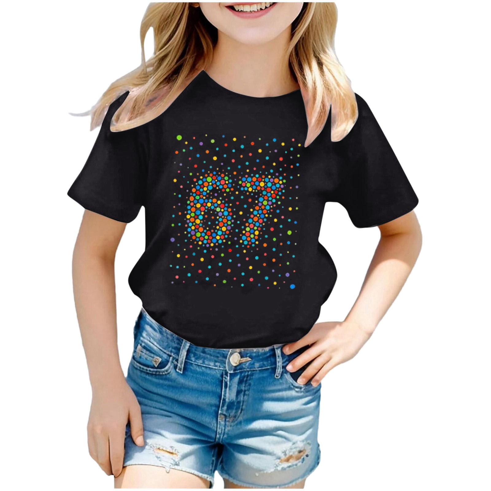 67 Tshirt Unisex Kids Six Seven Meme T Shirt Short Sleeve Crewneck ...