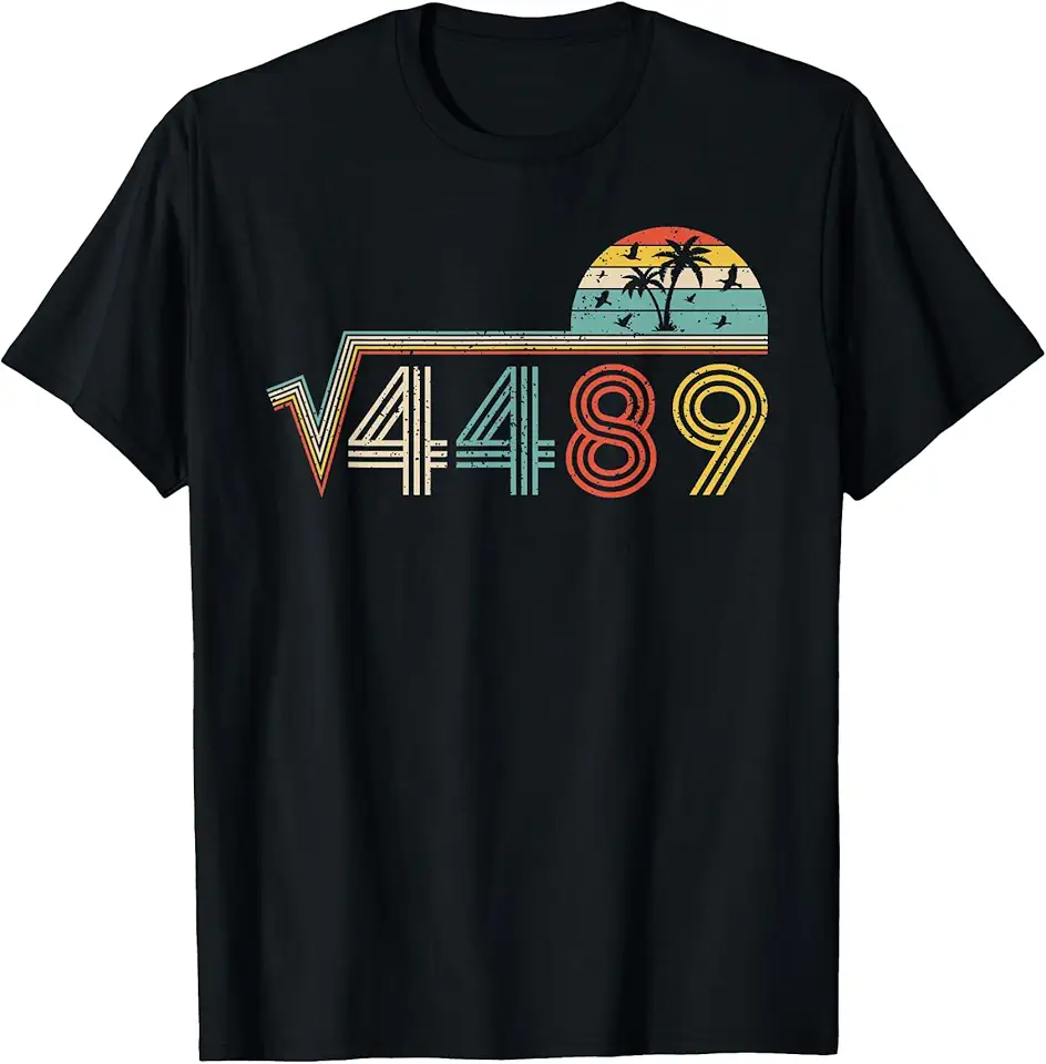 67 Vintage Meme Square Root 4489 Slang Math Teacher T-Shirt - Walmart.com