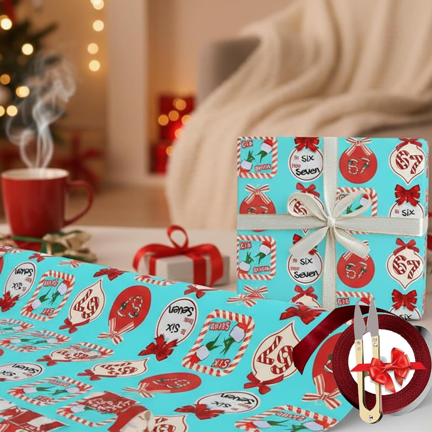 67 Wrapping Paper Christmas, 67 Meme Funny Holiday Gift Wrap for Kids ...