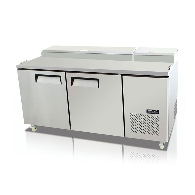 67 in. 20.0 cu. ft. Competitor Series Refrigerated Counter & Pizza ...