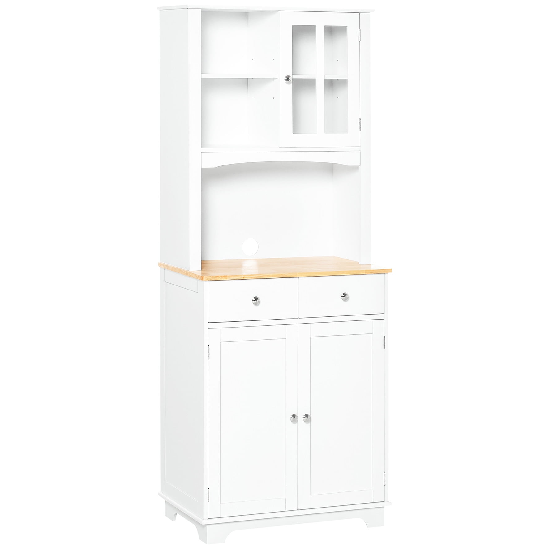 67-inch Freestanding - Customizable Storage with Cable Management ...
