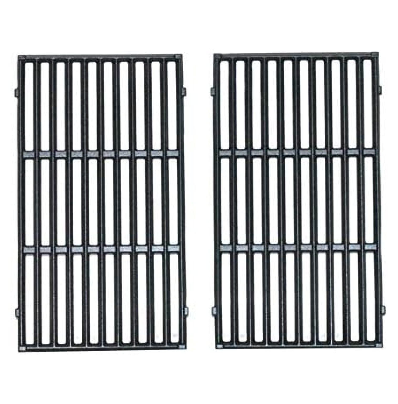 67022 2 Pack Porcelain-Enameled Cast Iron Grates for Spirit II 2 Burner ...