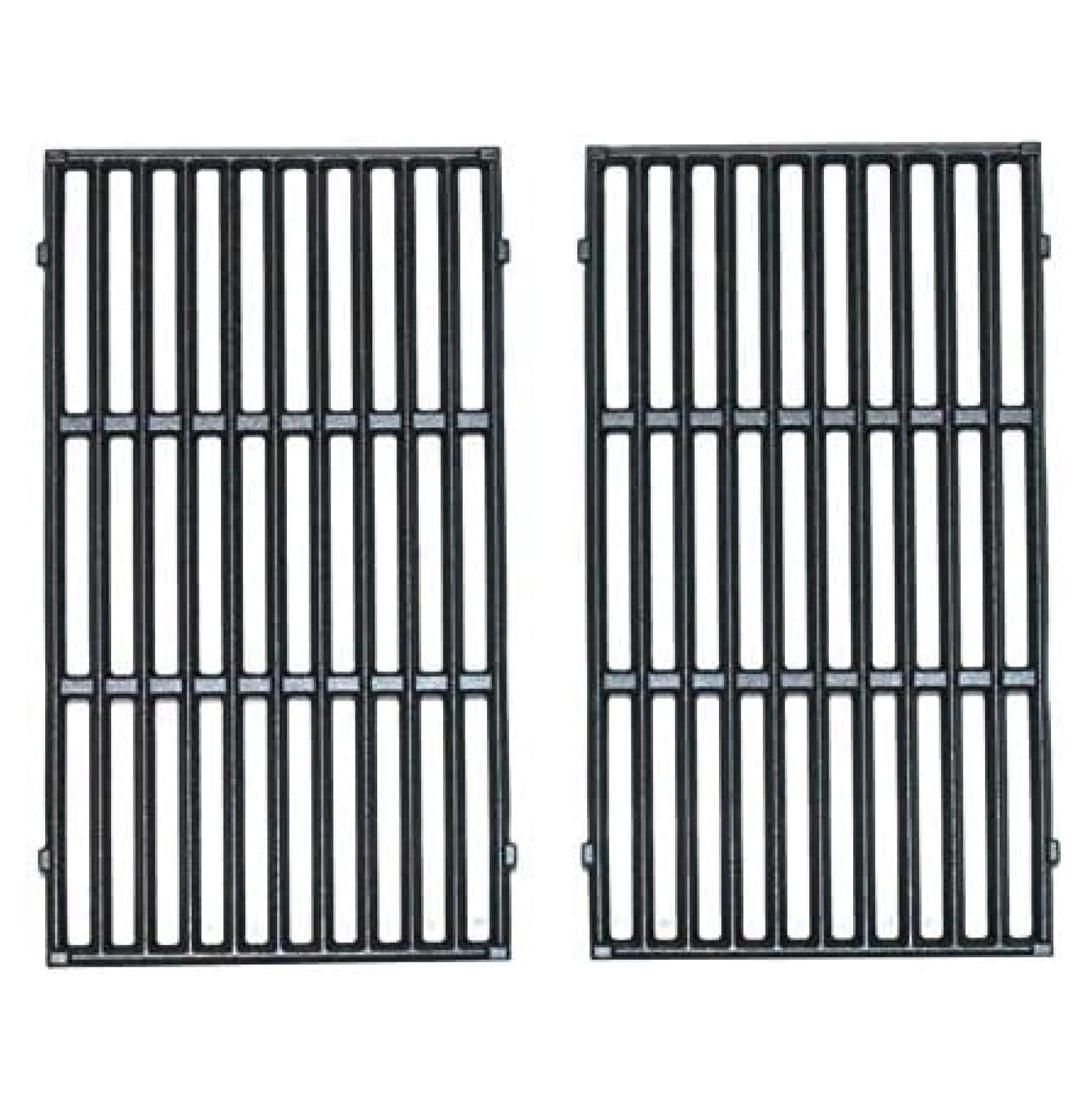 67022 2 Pack Porcelain-Enameled Cast Iron Grates for Spirit II 2 Burner ...