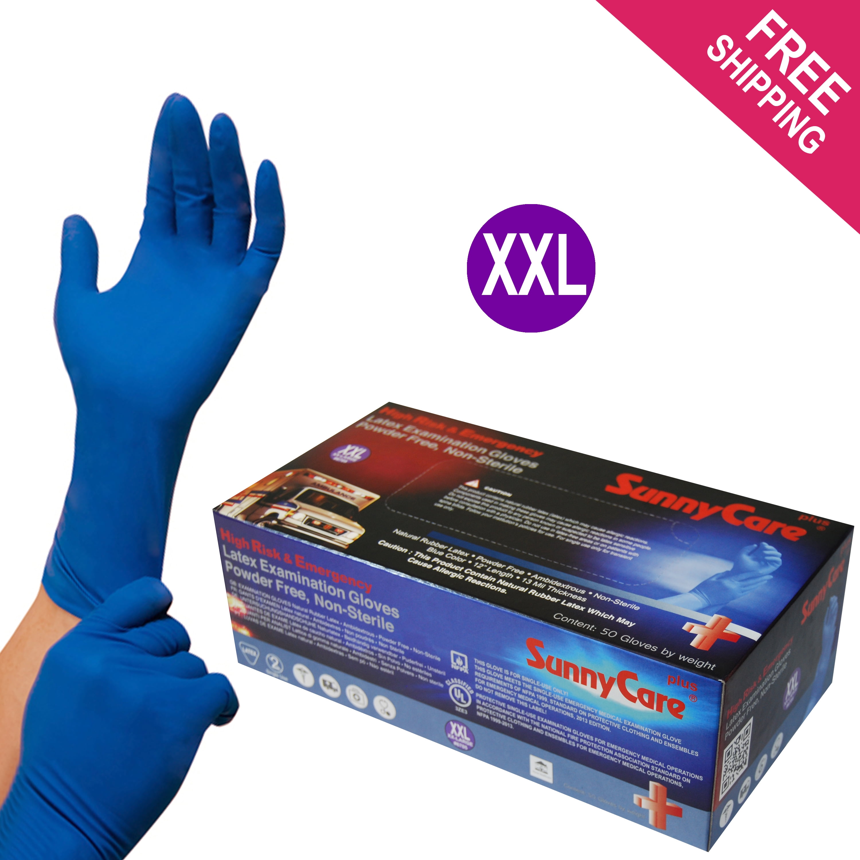 SunnyCare #6705 XXL Disposable Single Use 13MIL NFPA High-Risk ...
