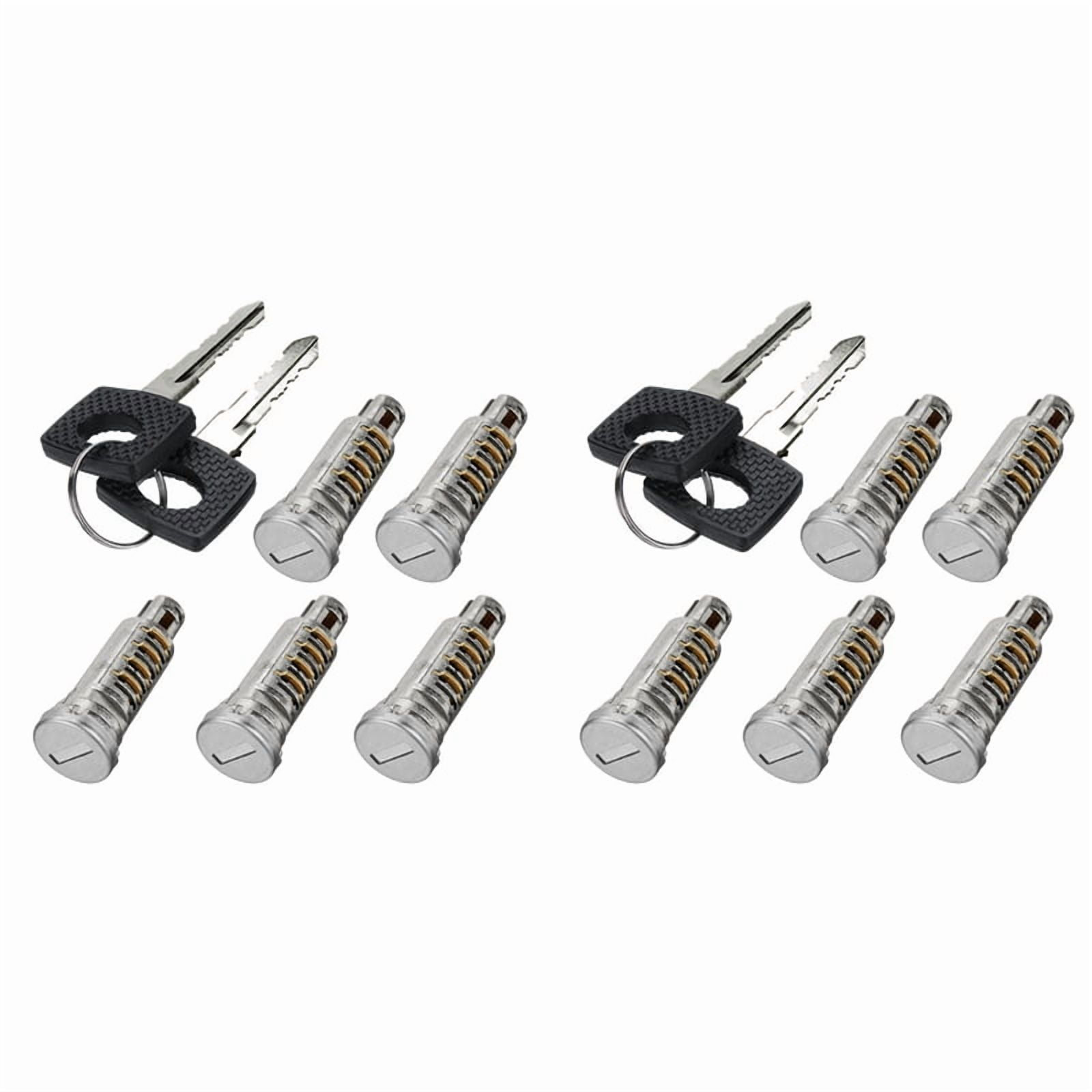 6707600205 10 Pcs Door Lock Barrels with 4 Same Keys for Sprinter W638 ...