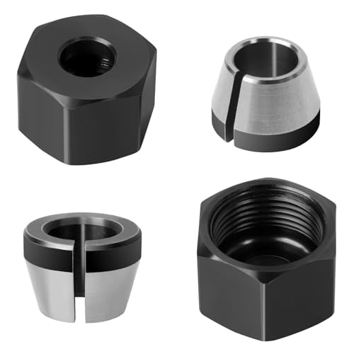 671361001 & 671362001 Router Collet Nut and Cone Sleeve Kit, for Ridgid ...