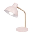 67339 16 Inch Pink Desk Lamp With Arm In-line On/off Reading Light ...
