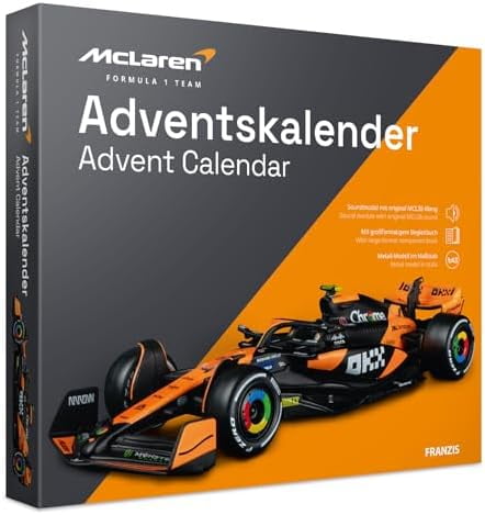 67391 McLaren Racing Advent Calendar 2025 Model Kit in Scale 1:43 ...
