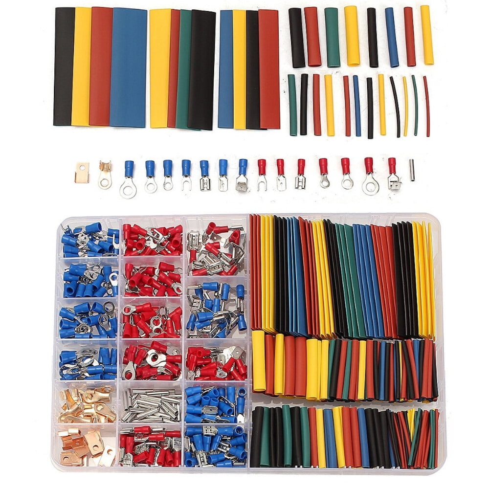 678 Pcs Terminals Crimp Connectors Connector Types Blue Connectors Red ...