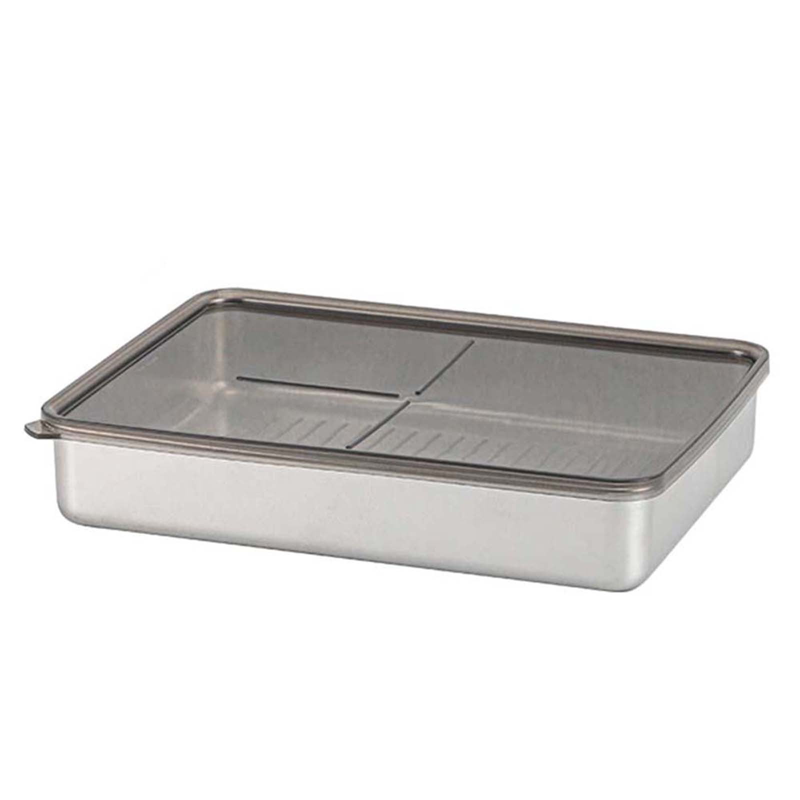 67OZ Bacon Containers with Airtight Lids, 304 Stainless Steel Deli Meat ...
