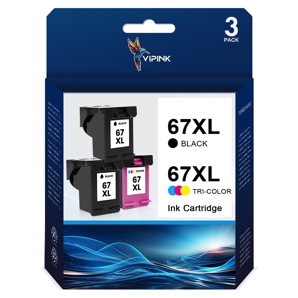 67XL 67 Ink Cartridge Compatible for HP 67 67xl Ink Cartridges for ...