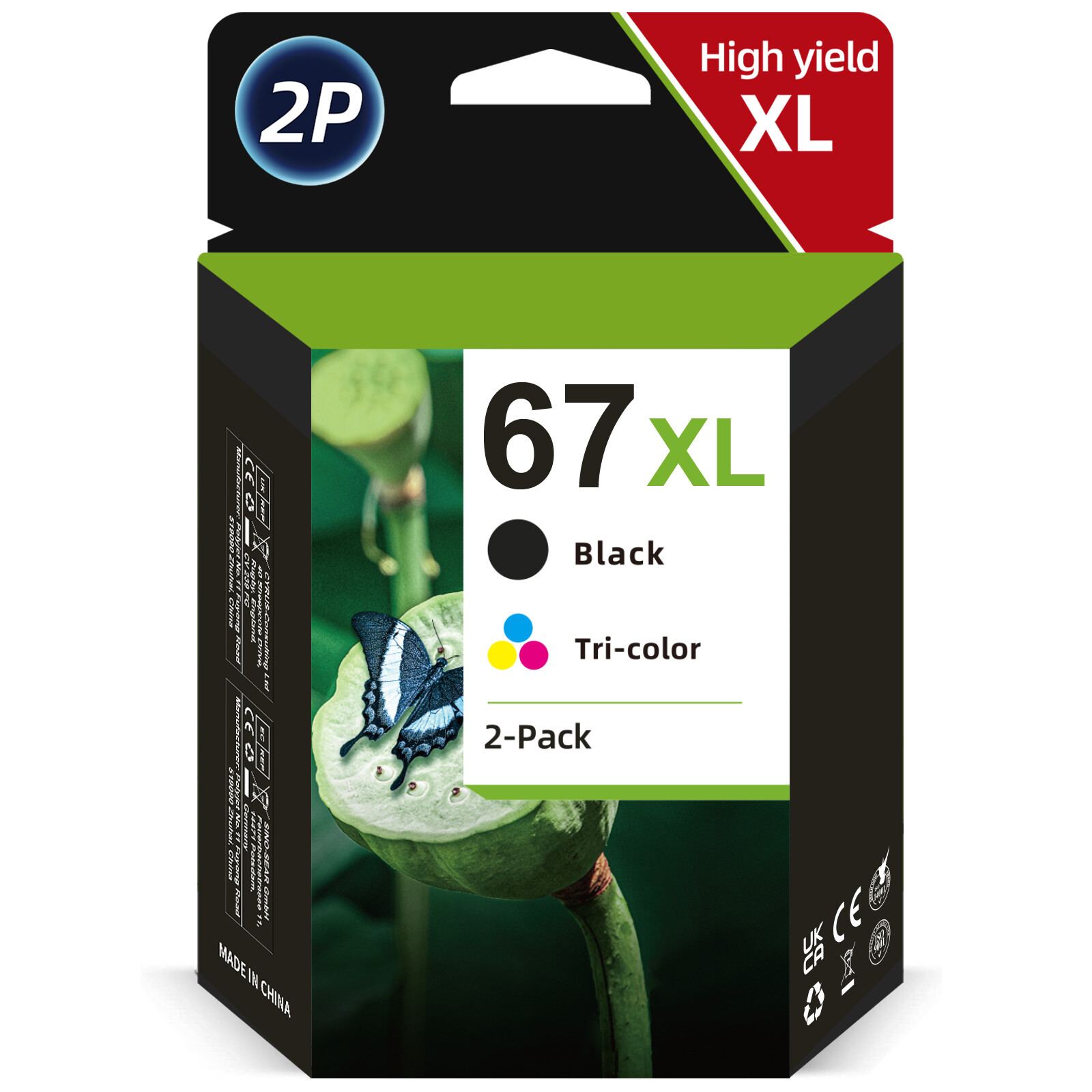 PG-40XL PG 40 XL Compatible Black Ink Cartridge Replacement for PIXMA MP460 iP1600 MX300 Printer ...