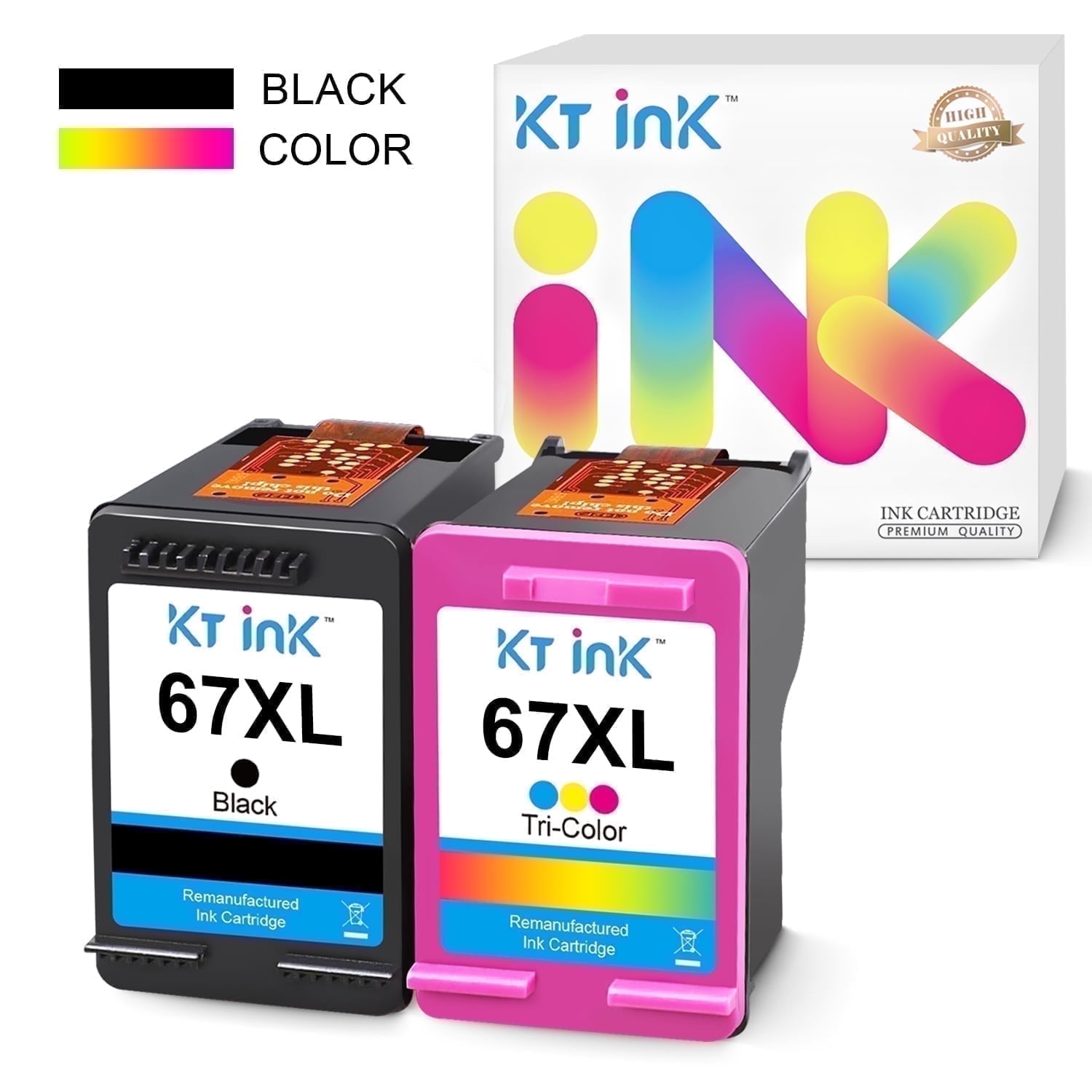 67xl ink cartridge 2800e series for printers for 67 ink compatible for ...