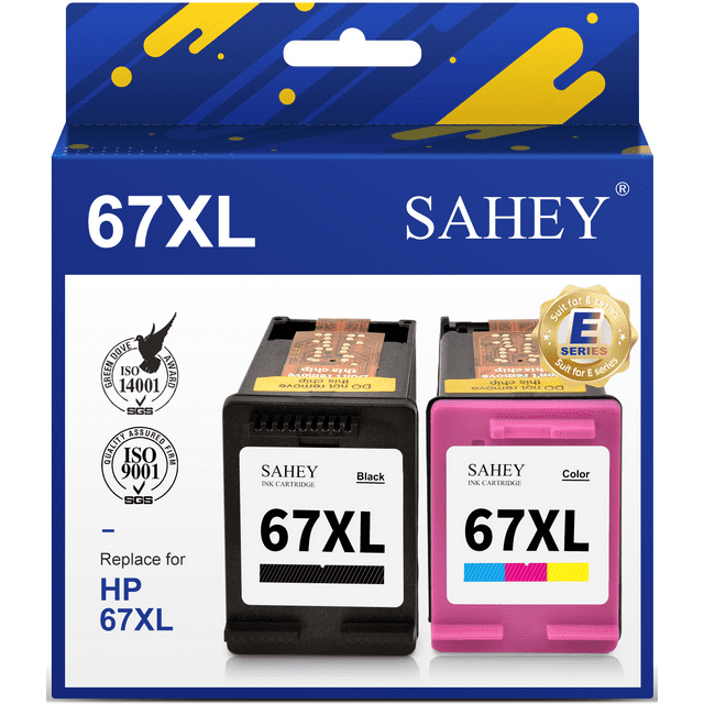 67XL Ink for HP 67 Ink Cartridge for HP Ink 67 for HP DeskJet 2700 ...