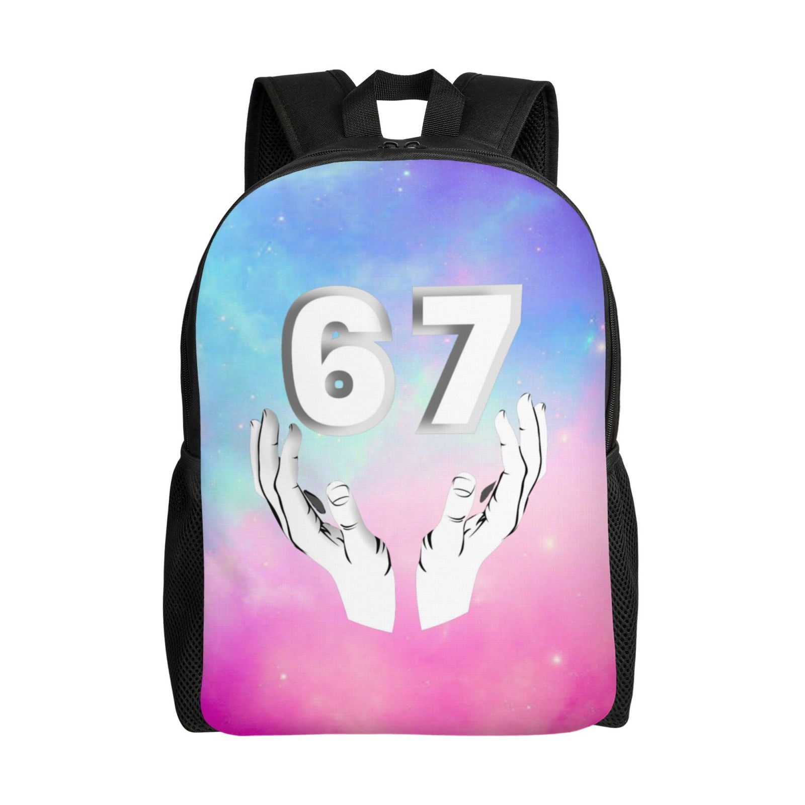 67meme Backpack Laptop Backpack for Teen Women men 16.1 Inch Casual ...