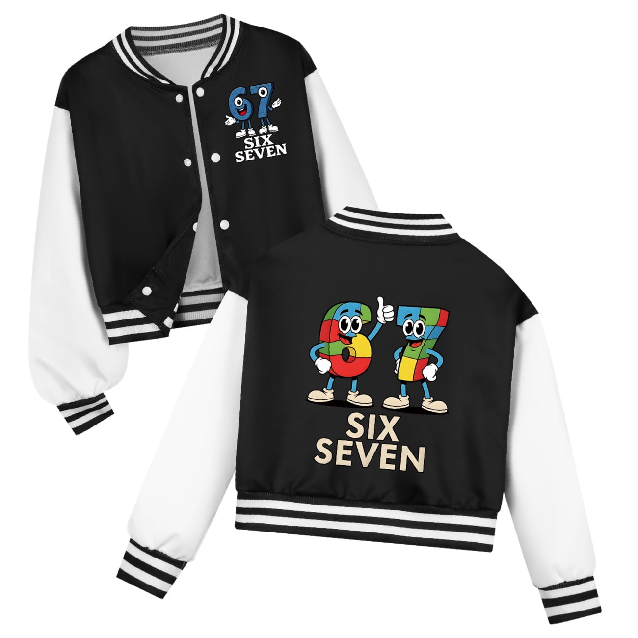 67meme Steal a Brainrot Steal a Brainrot boy girls Baseball Jackets ...