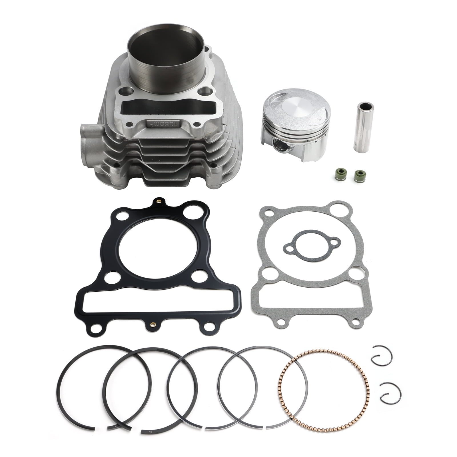 67mm Cylinder Jug Top End Piston Gaskets Kit for Yamaha TW200 Trailway ...